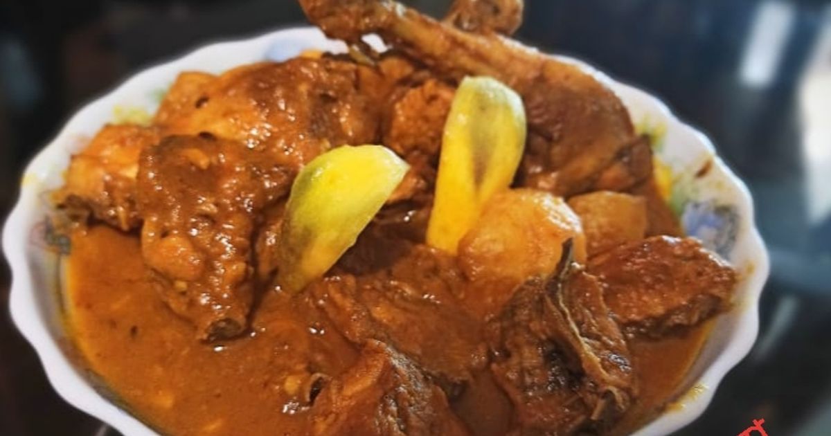 Sima Dutta Biswas দ্বারা ম্যাঙ্গো চিকেন (Mango Chicken Recipe In ...