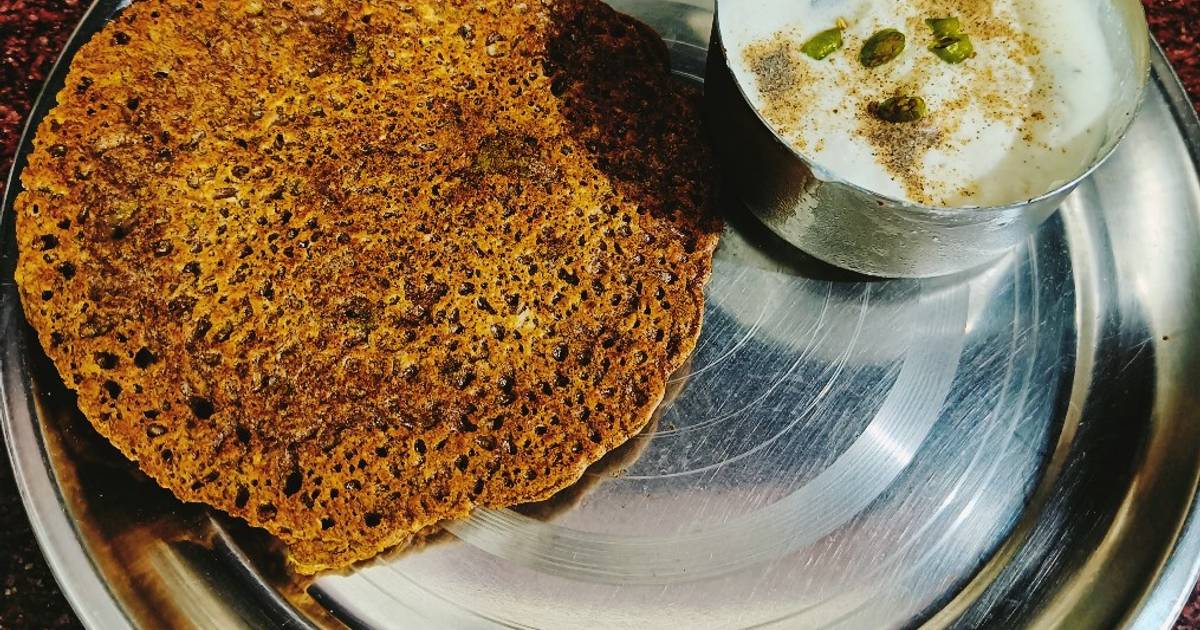 Ragi Oats Chilla Recipe by Seema Sharma - Cookpad