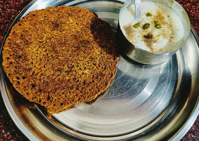 Ragi Oats Chilla Recipe by Seema Sharma - Cookpad