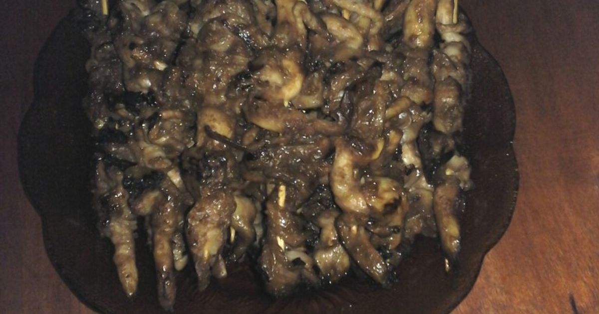 Resep Sate Tauchi At Sate Jamur Tiram oleh Khoiruni Dewi - Cookpad