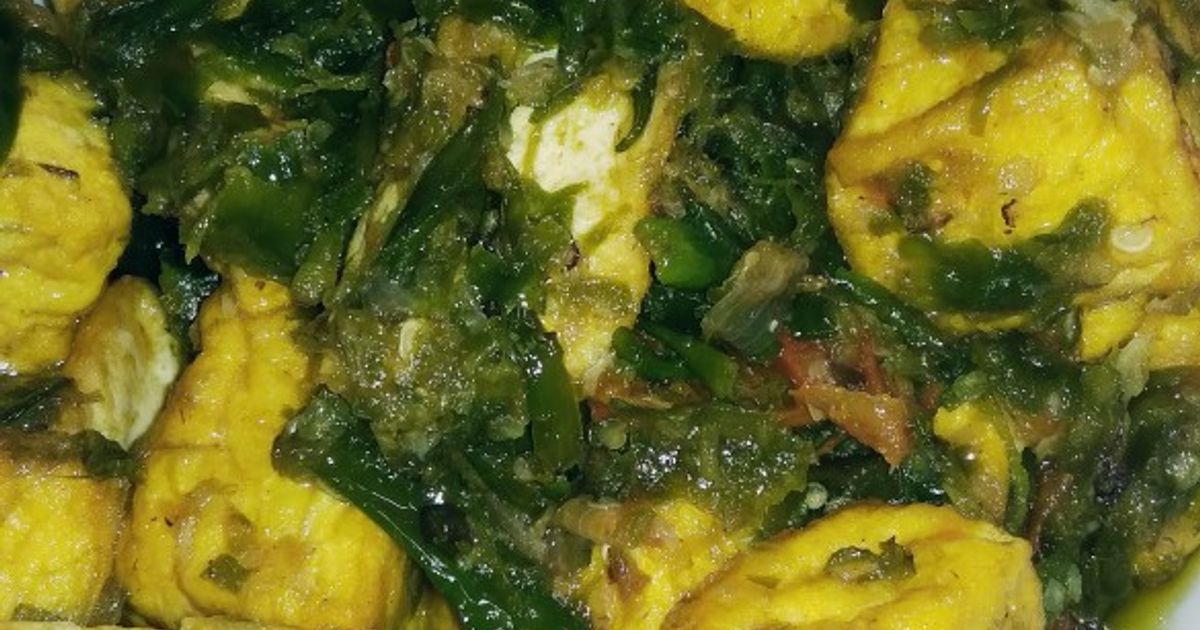 Resep Tahu Ijo Lumut oleh Mega Puspita Ningrum - Cookpad