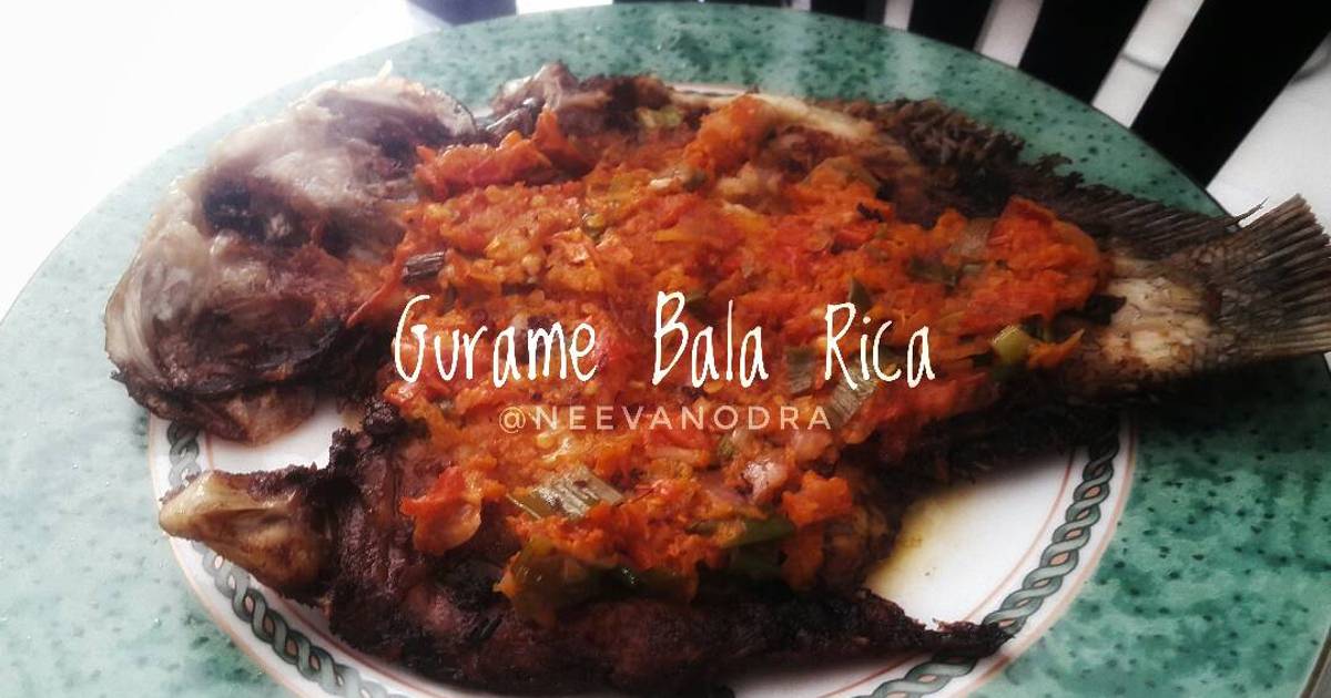 Resep Gurame Bala Rica (Bilendango) oleh Neeva AW - Cookpad