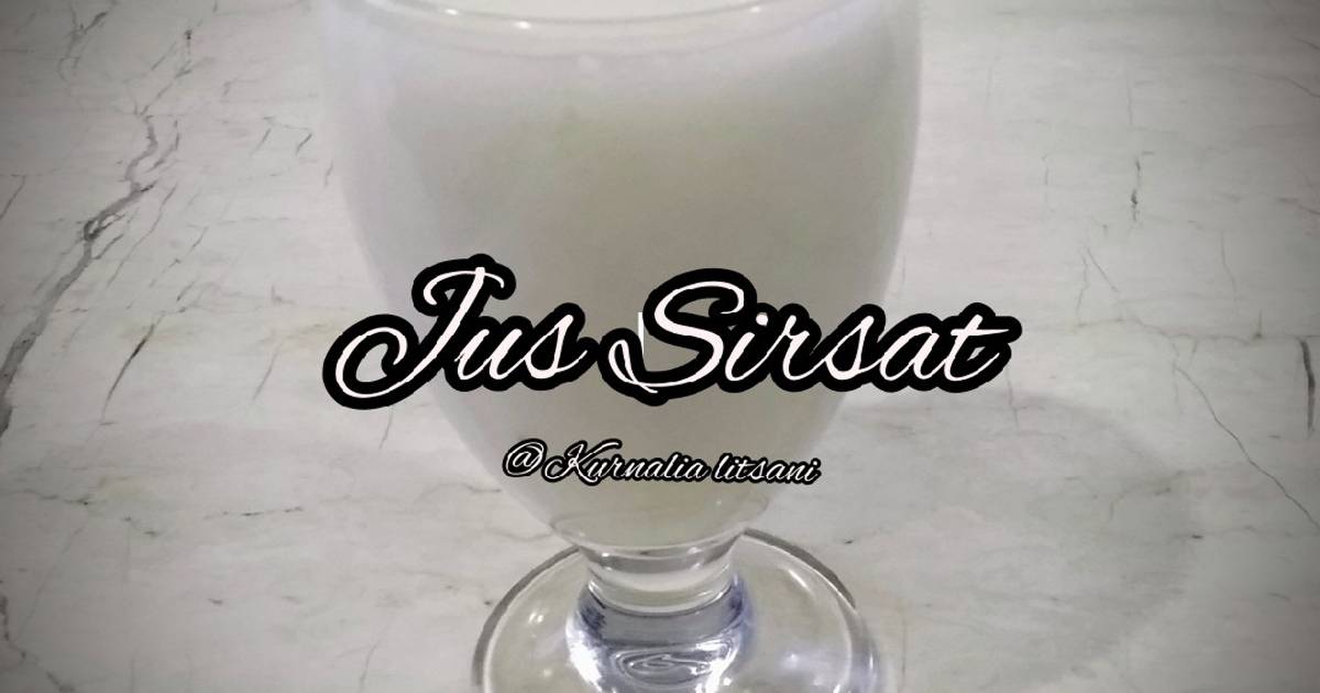 Resep Jus Sirsat oleh Kurnalia Litsani - Cookpad