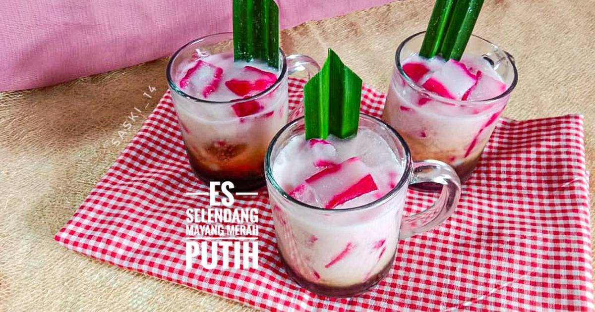 Resep Es Selendang Mayang Merah Putih oleh Fara Saskia - Cookpad
