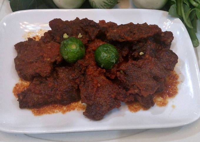 Resep Rarit lombok pedeess(empal) oleh Zhanas Syechboo - Cookpad
