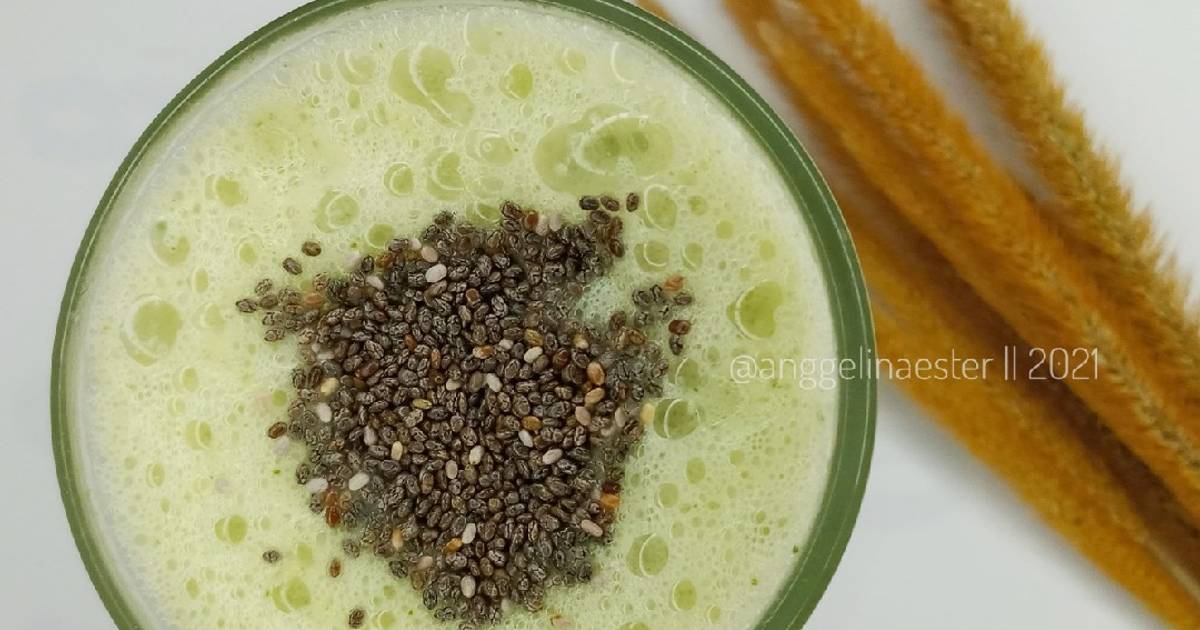 Resep Jus Bayam Soy Milk oleh Anggelina Ester Jesica - Cookpad