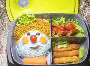 3.224 resep bento mie goreng sosis enak dan mudah - Cookpad