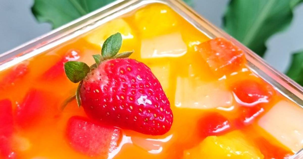 151 resep puding cocktail buah enak dan sederhana ala rumahan - Cookpad