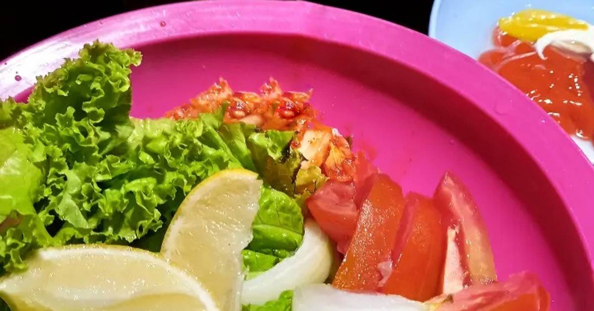 Resep Vegetable Salad with Honey Mustard dressing oleh Mutabikh Uwmi ...