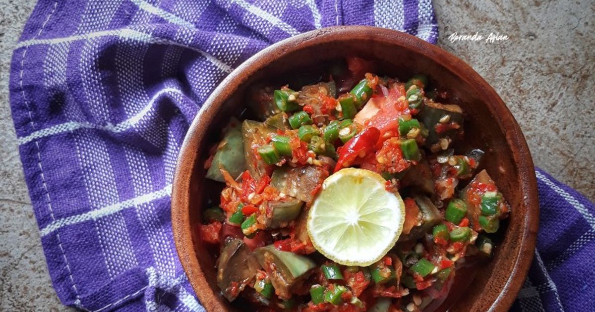 Resep Beberuk Terong oleh Beranda Aqlan - Cookpad