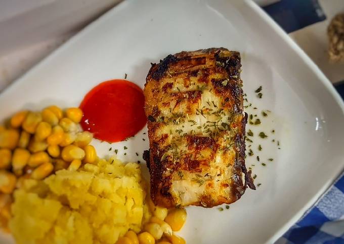 Resep Steak Ikan Kakap oleh Rence - Cookpad