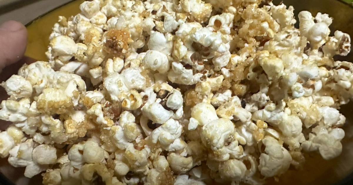 Pochoclo 🍿 dulce (POPCORN 🍿) Receta de Hernan Diego Martin- Cookpad