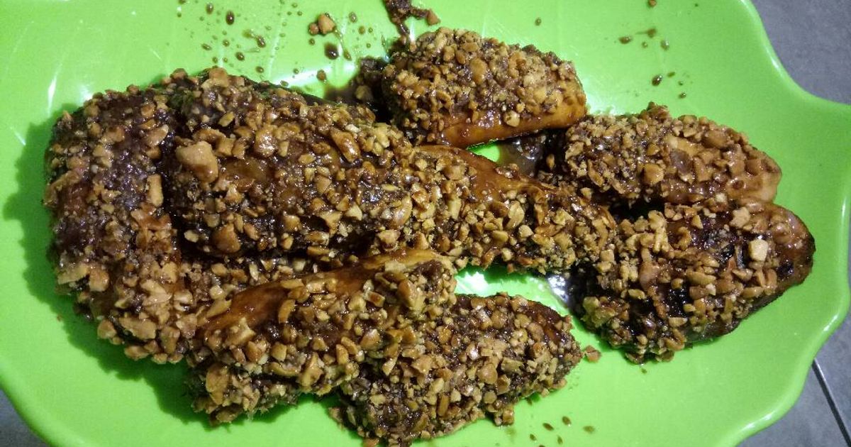 Resep Pisgor Cokelat Kacang oleh Che Tuanaya - Cookpad