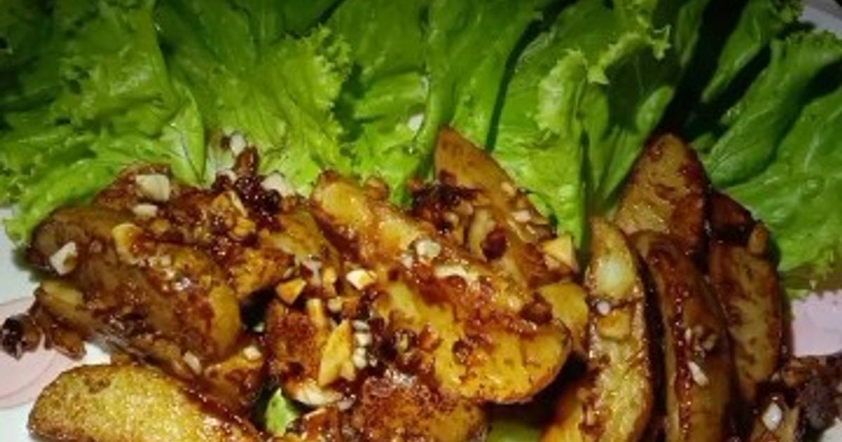 450 resep panggang kentang wedges enak dan mudah - Cookpad