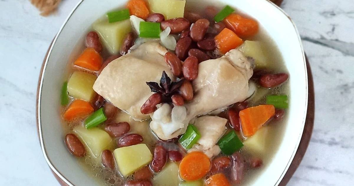 232 resep sup ayam angkak enak dan mudah - Cookpad
