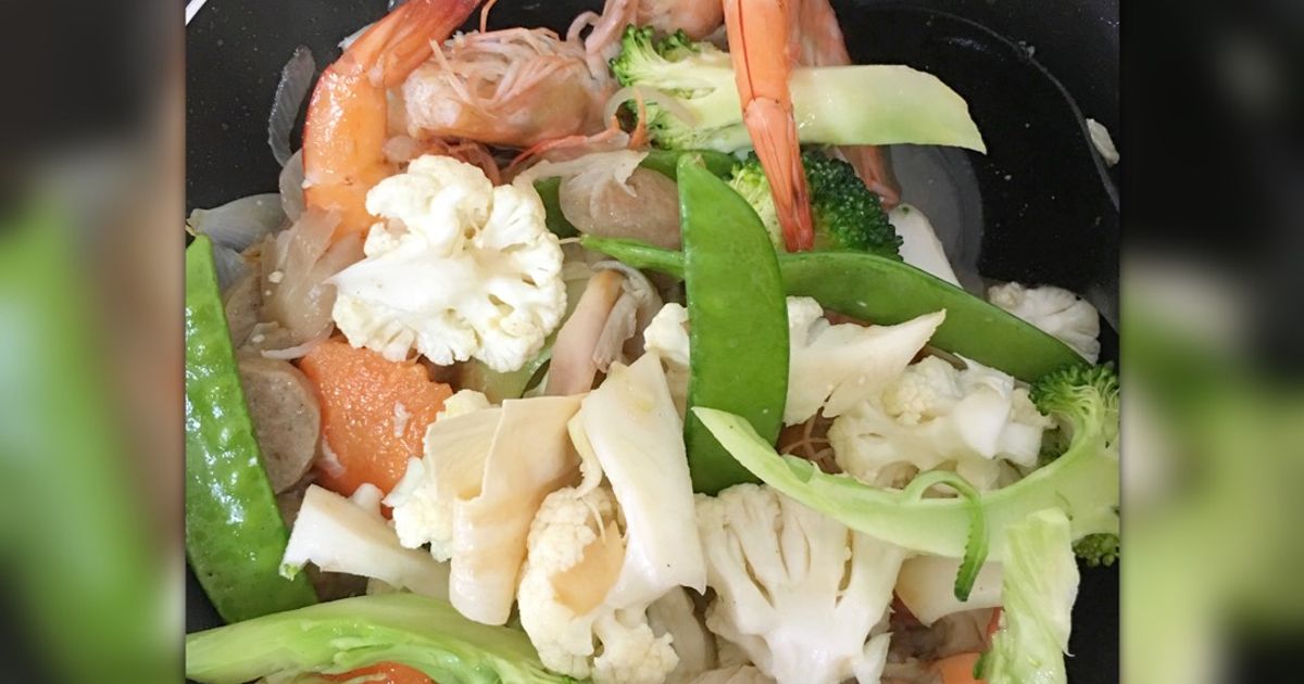 Resep Capcai Tahu Kering/Kulit Tahu oleh ummu rayyan - Cookpad