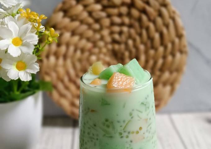 Resep Creamy Melon Sago oleh Anugerah Patricia Putry - Cookpad