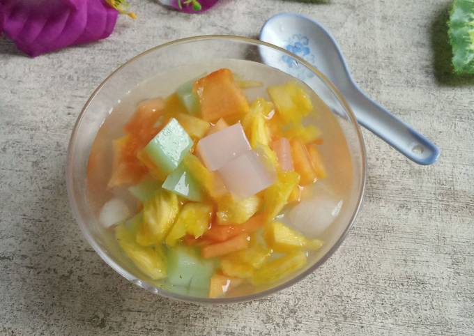 Resep Es Koktail Jadul oleh Oliveia Faizin - Cookpad