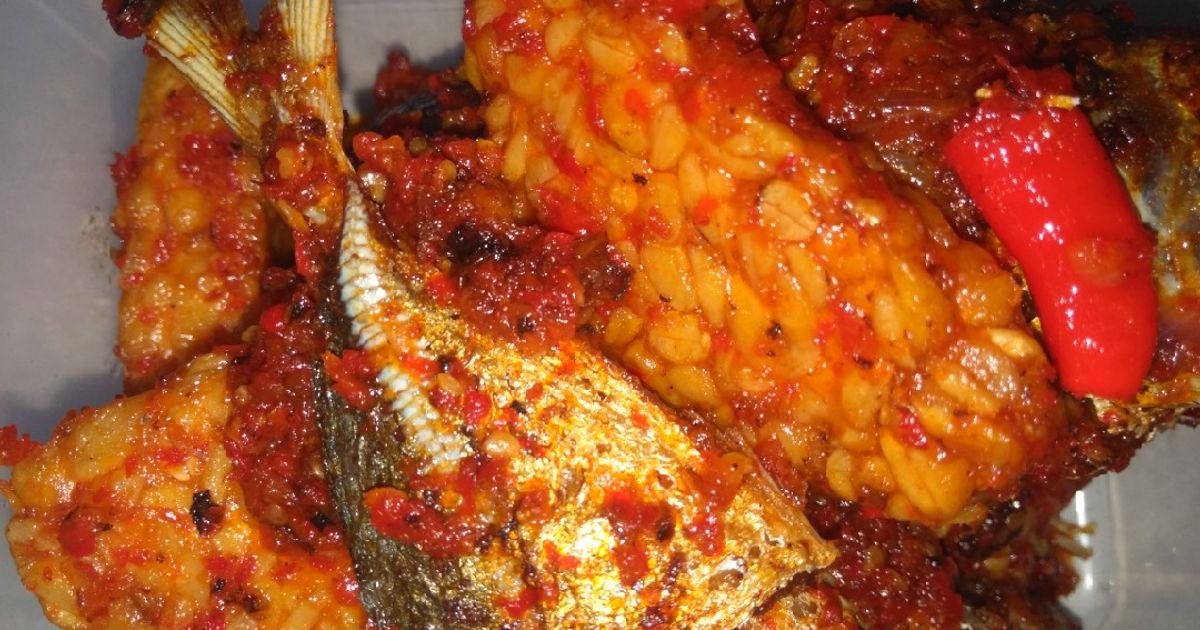 Resep Balado Ikan Kembung Tempe oleh ummu uwais - Cookpad