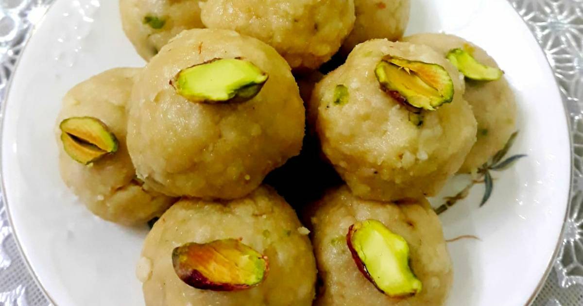 Rice Ladoo Recipe by Harminder Kaur Sethi - Cookpad