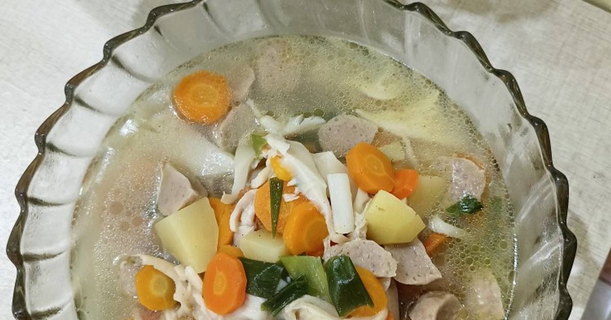 4.339 resep sup ayam kentang wortel rempah rempah enak dan mudah - Cookpad
