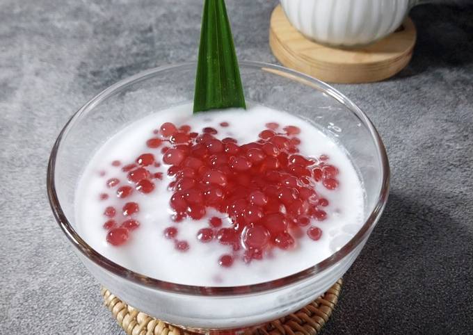 Resep Bubur Mutiara Metode 30-30-30 oleh Dapur Bunda Daisy - Cookpad