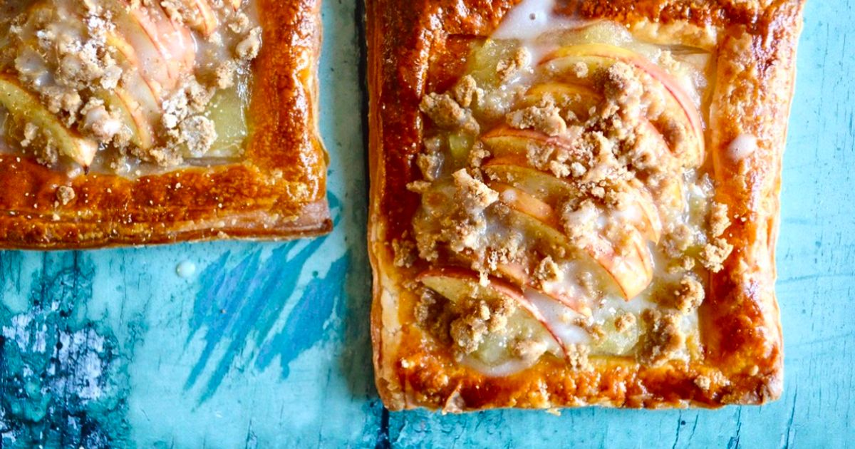 Apple Crumble Danish Recipe by Fiona @ Free From Favourites - Cookpad