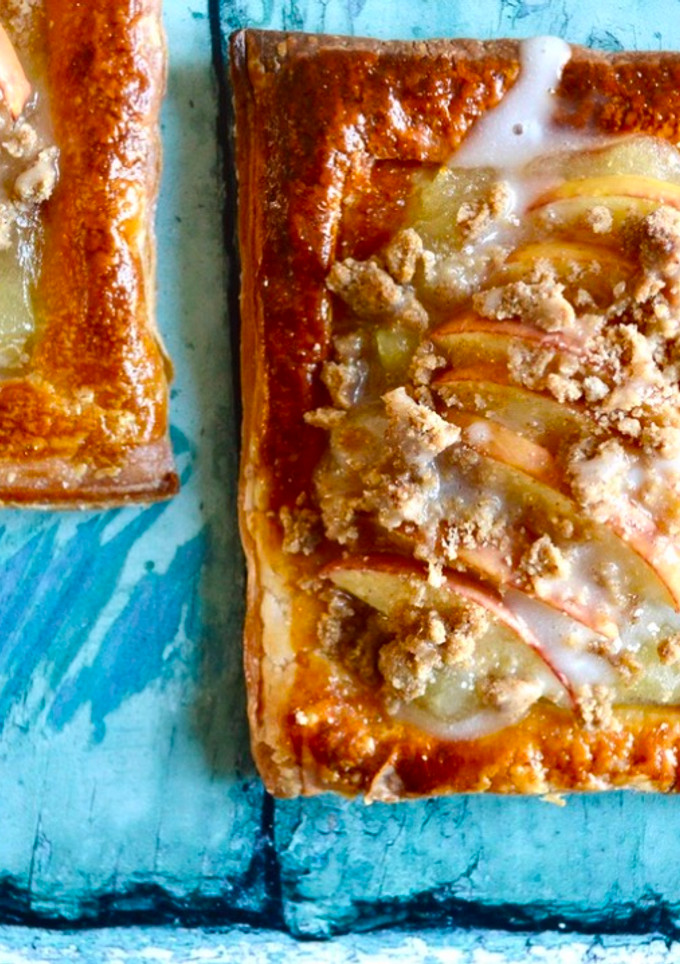 Apple Crumble Danish Recipe by Fiona @ Free From Favourites - Cookpad