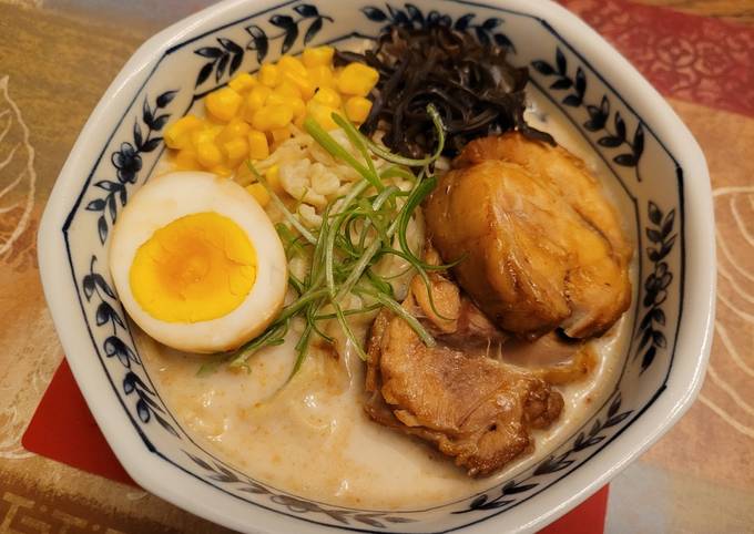 Resep Tantanmen with Chicken Chasu oleh Cisade - Cookpad