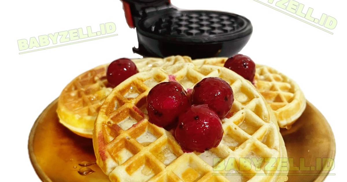 Resep Waffle original oleh Babyzell.id - Cookpad