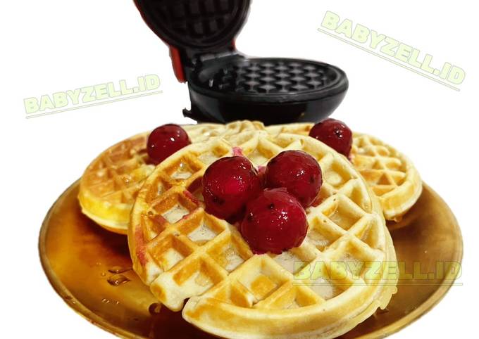 Resep Waffle original oleh Babyzell.id - Cookpad