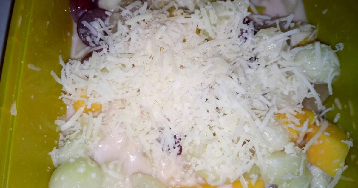 Resep Es buah kuah yogurt oleh Yeni Septiani - Cookpad