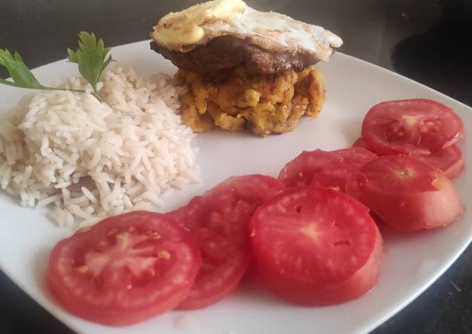 Masaco de plátano maduro Receta de Miriam- Cookpad