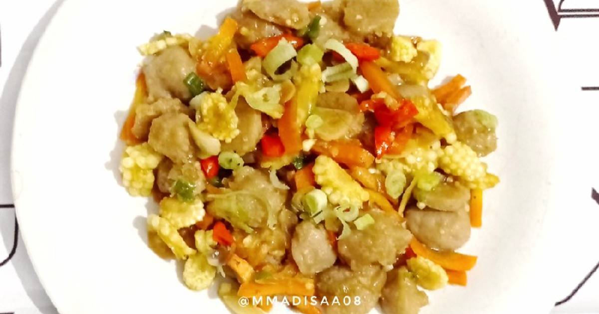 Resep Oseng Bakso Putren Wortel oleh Dapur AmmaDisaa - Cookpad