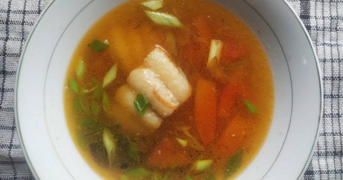 Resep 538. Sup tomat ikan dori (ikan patin fillet) mpasi 12+ oleh ...