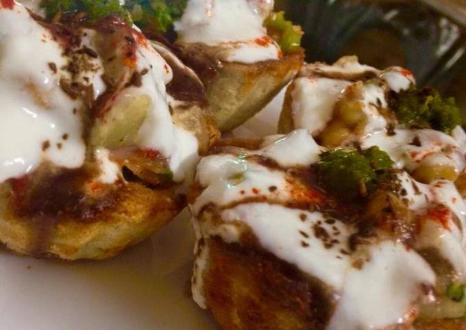 Bread katori chat Recipe by Mona Bassi - Cookpad