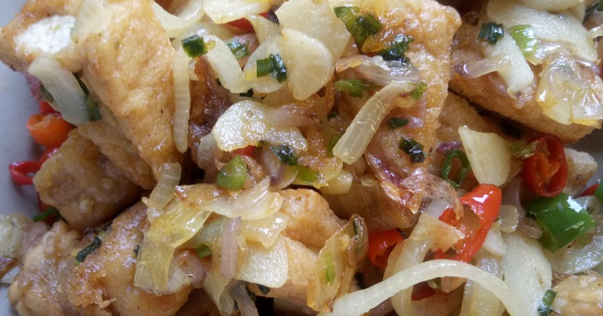 Resep Tahu Tempe Cabe Garam oleh Ratih Nur Ainin - Cookpad