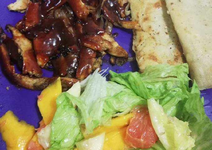 Pollo bbq spicy Receta de Valeria Manson- Cookpad