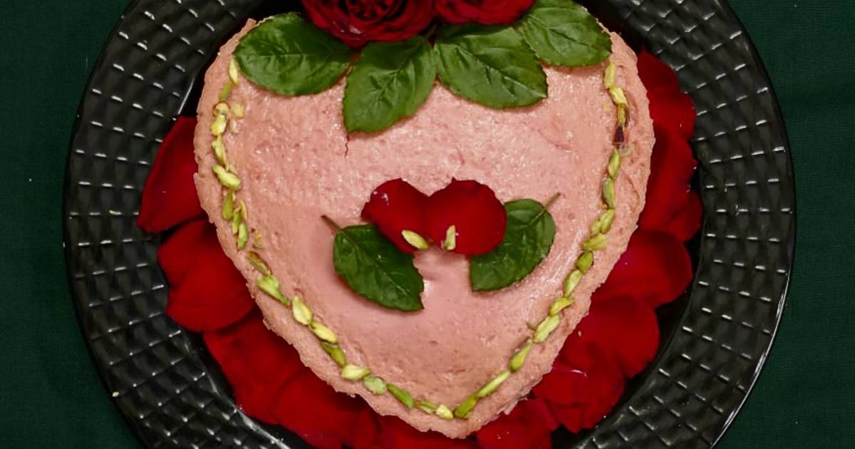 Rose Curd Pudding Recipe by Geeta Godhiwala - Cookpad