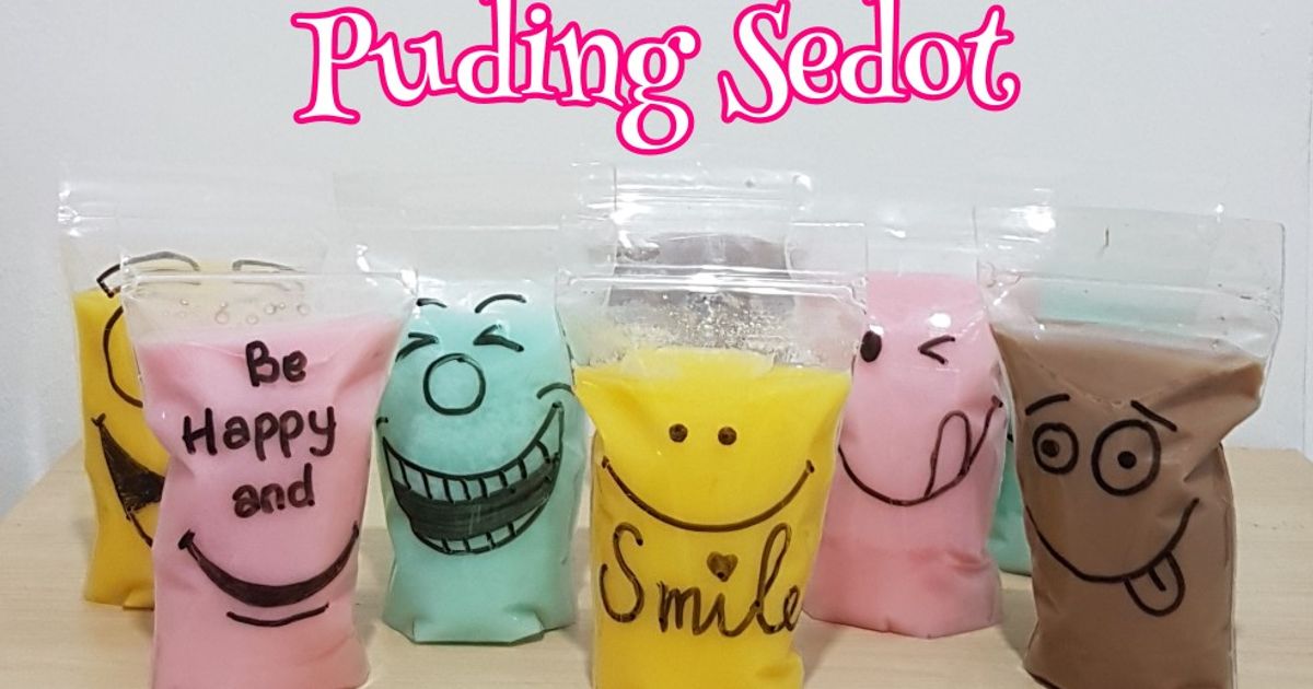 Resep Pu Dot (Puding Sedot) oleh lidia lestari - Cookpad