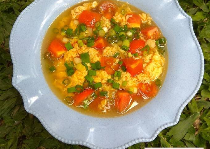 Resep Sop Telur Tomat oleh Restu (Mommy Ano_ieL) - Cookpad