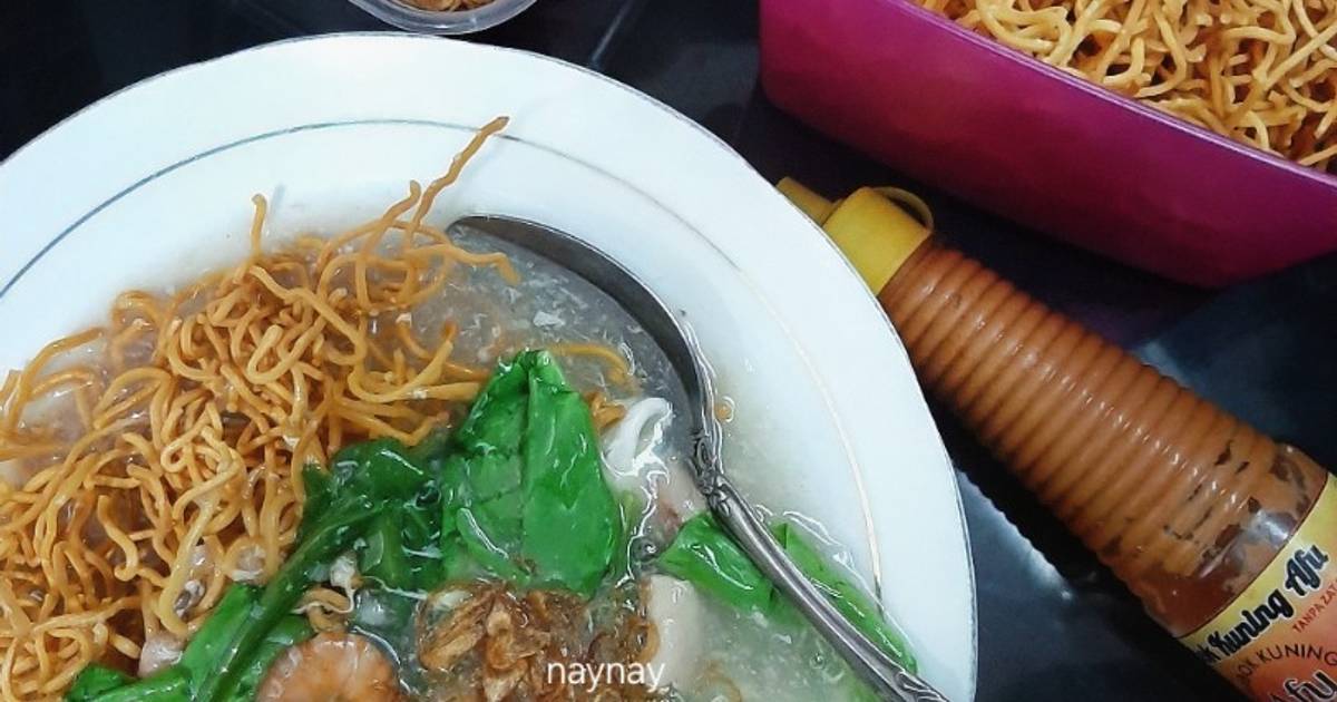 Resep Mie Titi Seafood (Mie Kering Khas Makassar) oleh NayNay - Cookpad
