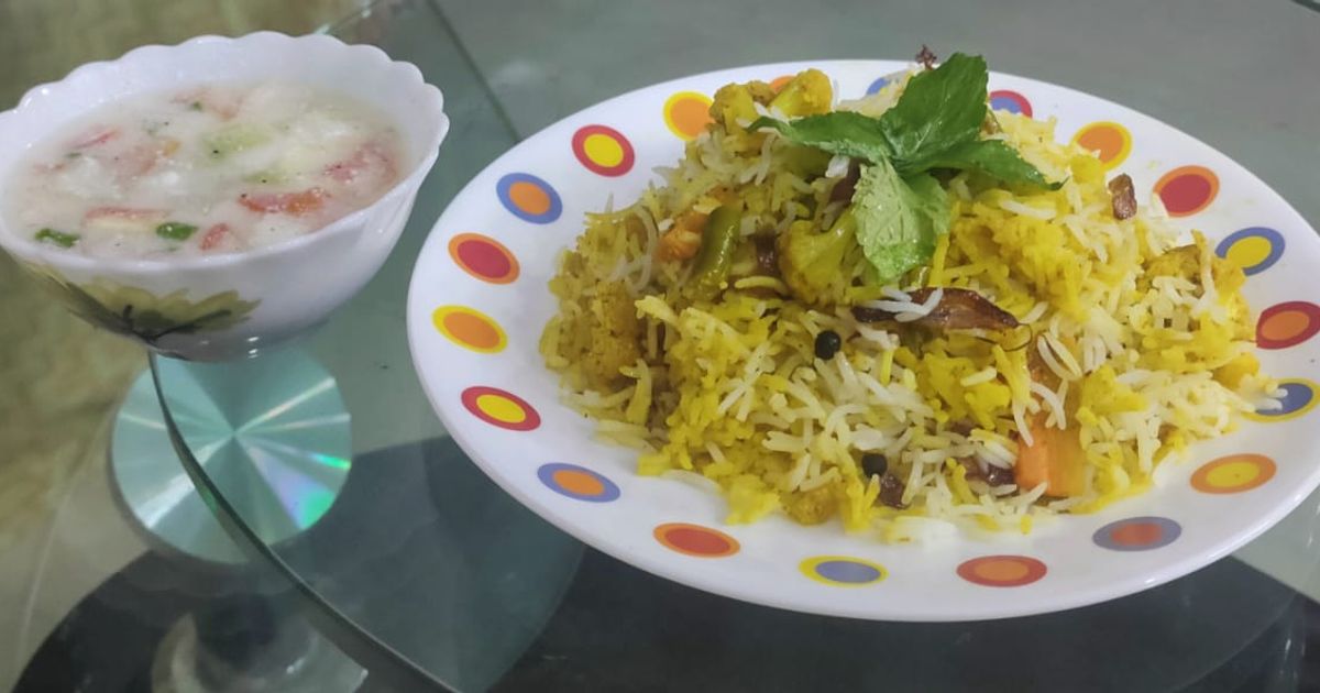 Veg Dum Biryani Recipe Recipe by Adwit Agarwal - Cookpad