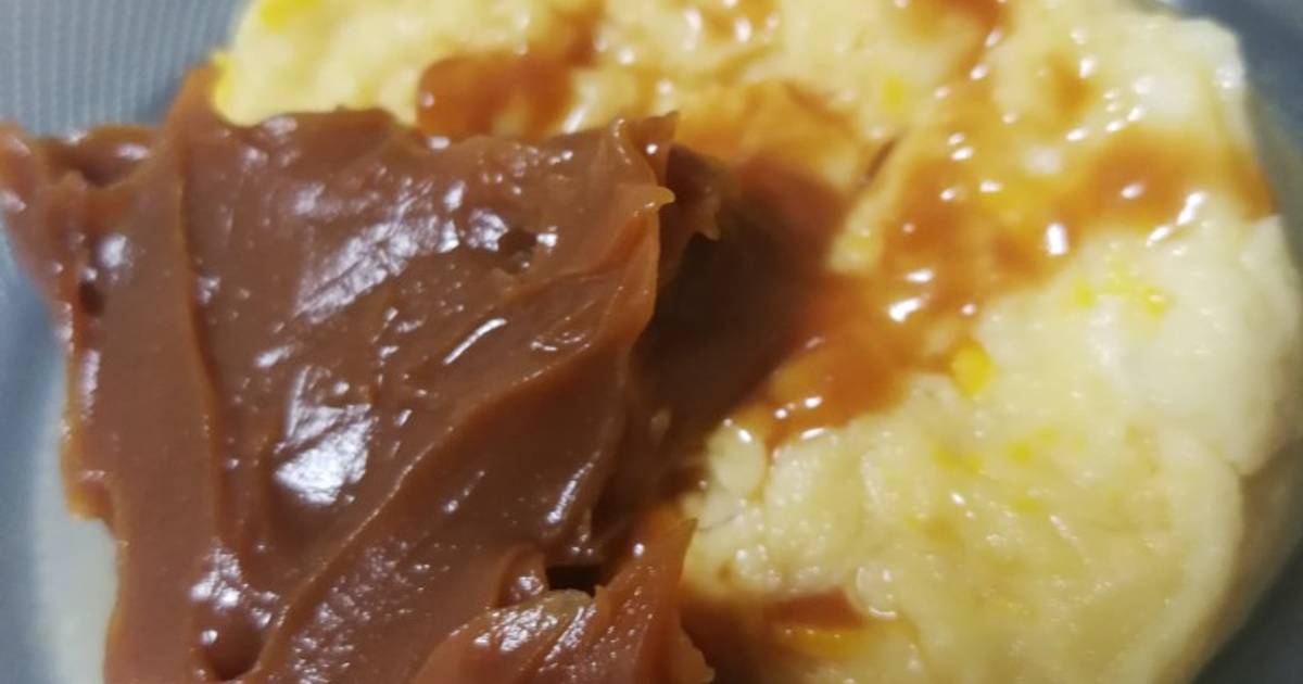 Flan individual al microondas Receta de Mía - Cookpad