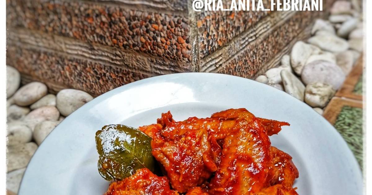 Resep Ayam Bumbu Merah Oleh Ria Anita F Cookpad