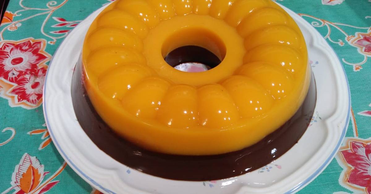 Resep Pudding Labu Kuning oleh Jun'in Nurjanah - Cookpad