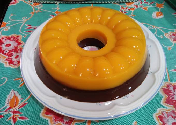 Resep Pudding Labu Kuning oleh Jun'in Nurjanah - Cookpad