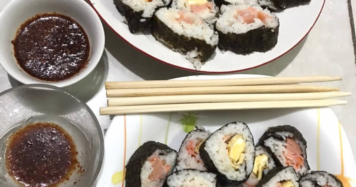 Resep Sushi Sederhana Ala Rumahan oleh Putri Rea - Cookpad