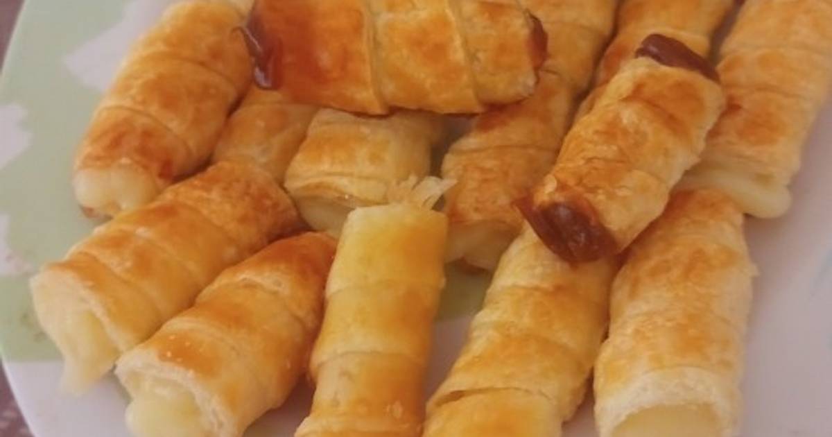 Cañoncitos con dulce - 50 recetas caseras- Cookpad