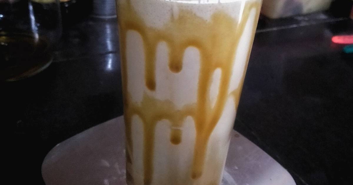 Resep Iced Caramel Macchiato with instant coffee oleh Yu-Ri's Kitchen - Cookpad